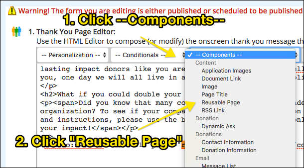 Does Double the Donation integrate with Blackbaud's Luminate Online?